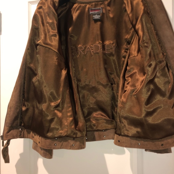 Bradley Bayou | Jackets & Coats | Bradley Bayou Fully Lined Suede Motto ...